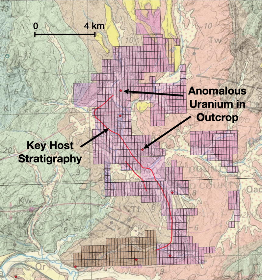 Homeland Uranium - Coyote Basin